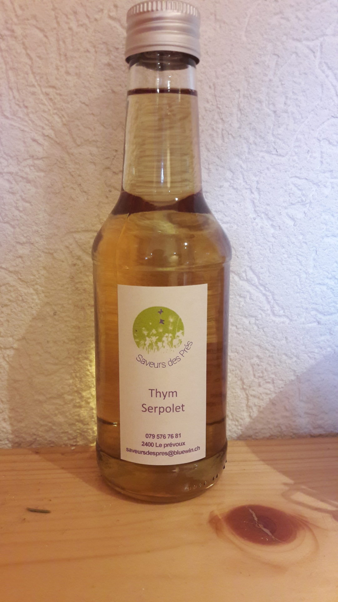 Sirop de Thym Serpolet – Saveurs des Prés